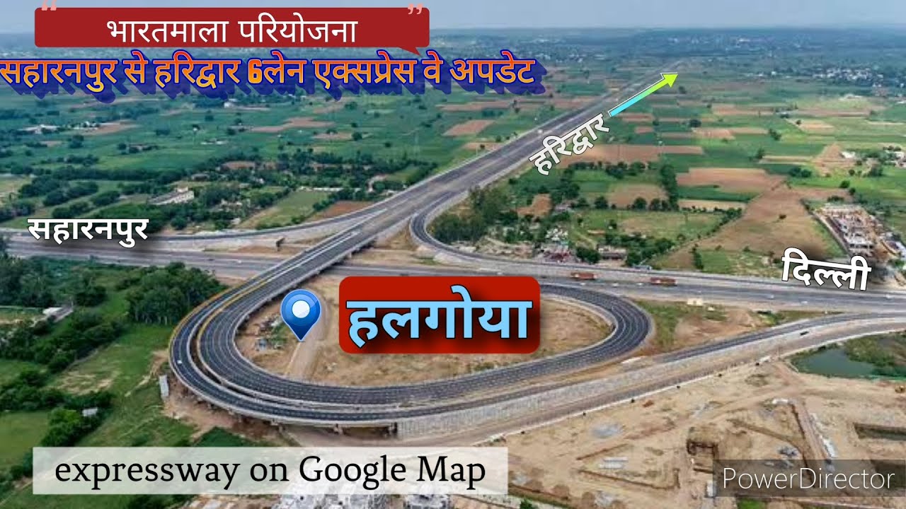 Expressway Google Map| Delhi dehradun economic corridor spur to ...