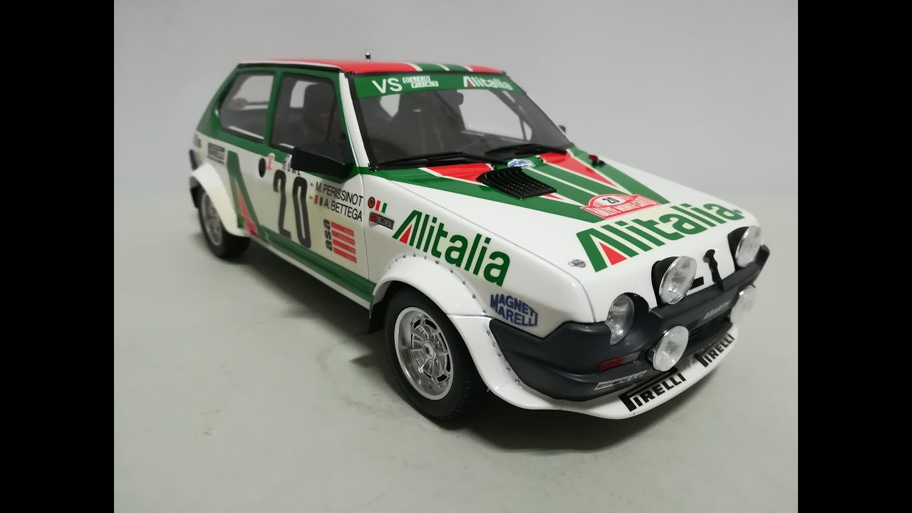 Fiat Ritmo Abarth Alitalia Rally Monte Carlo 1979 - YouTube
