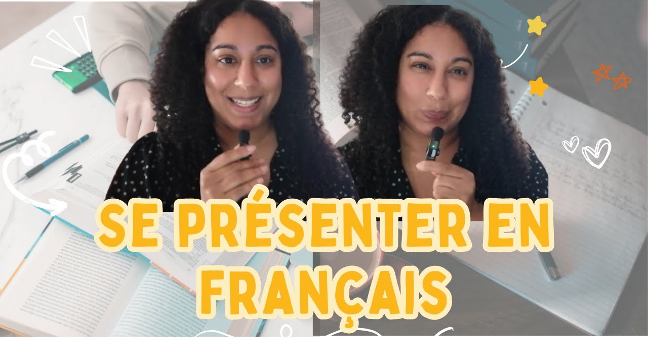 Vocabulaire français - comment se présenter en français - introducing ...