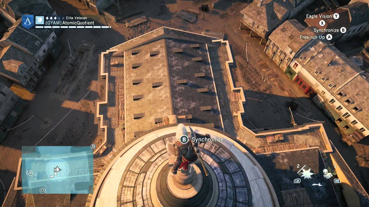 Assassin's Creed Eagle Viewpoint Synchronize - YouTube