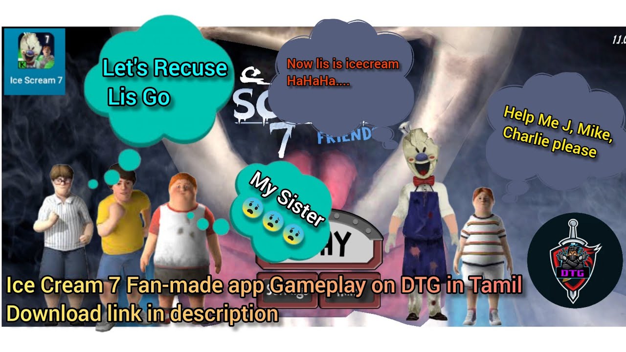 ice Cream 7 /Gameplay/ Fan made /app/ On DTG - YouTube