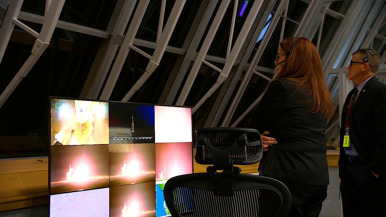 Artemis I Launch - Firing Room 1, LCC - YouTube