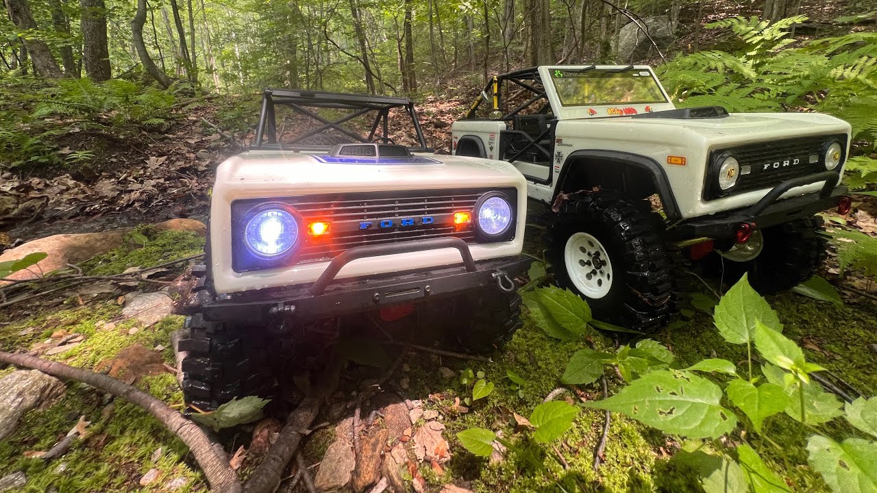 Axial Early Bronco Trail Ride - YouTube