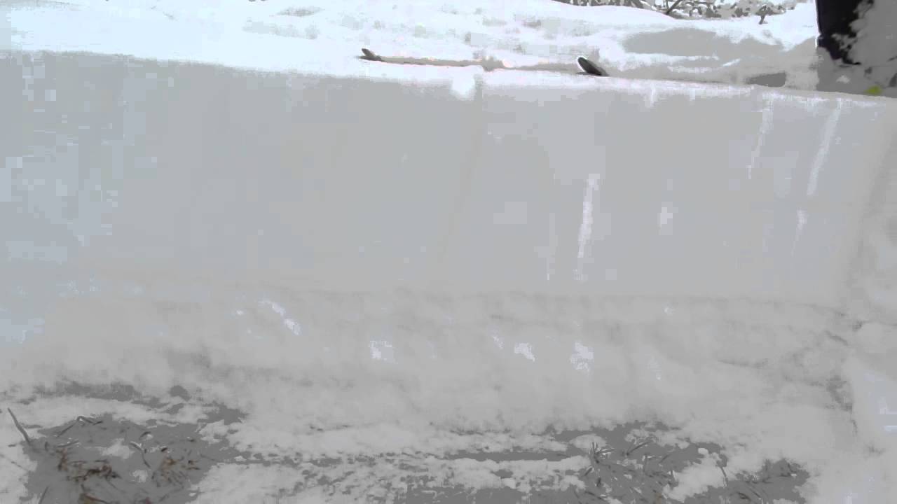 12-20-2013 Collapsing in faceted snow - Center Ridge, Turnagain Pass ...