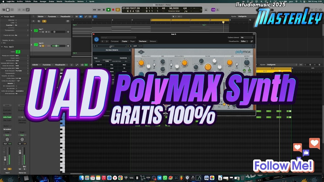 UAD PolyMAX Synth 100% Gratis Por Tiempo Limitado - YouTube