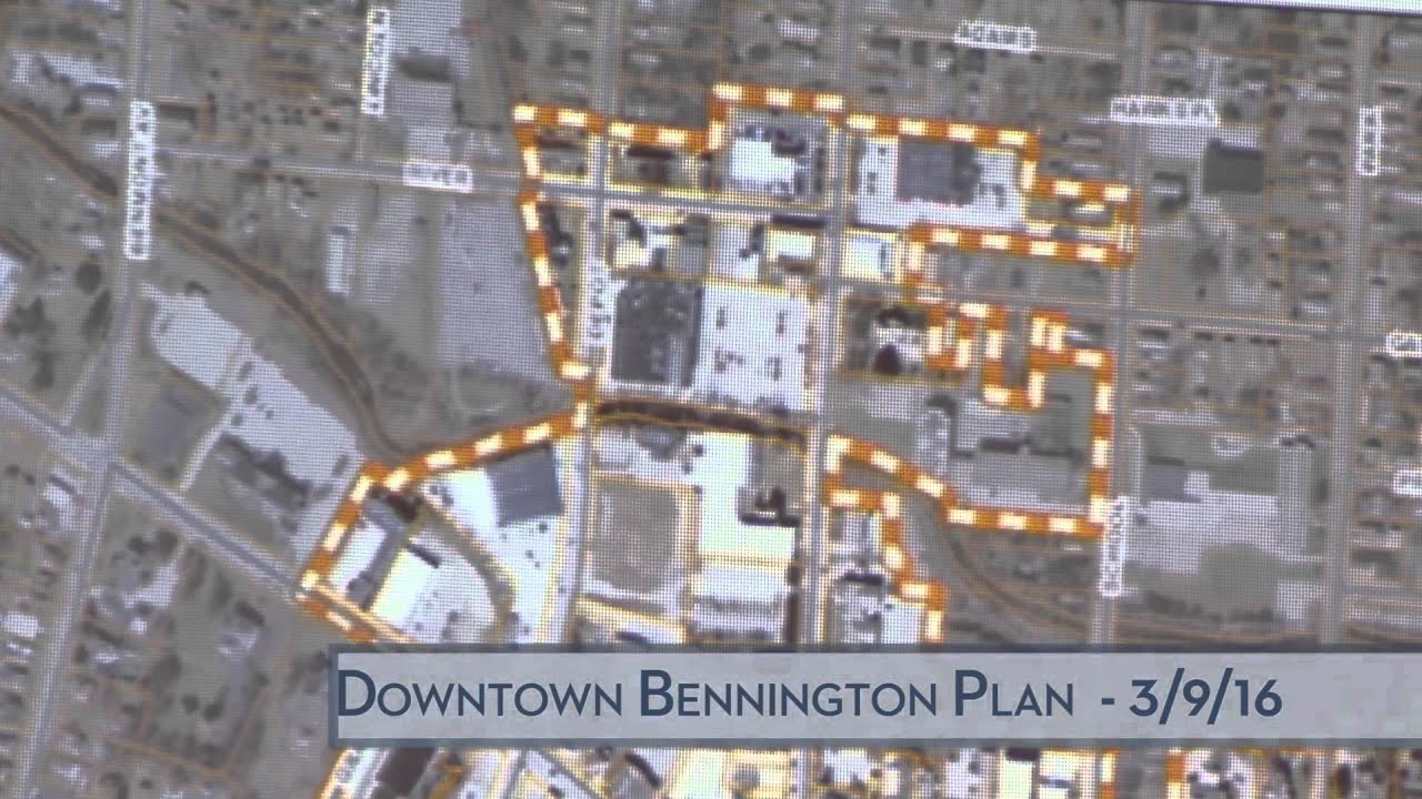 Downtown Bennington Plan - 3/9/16 - YouTube