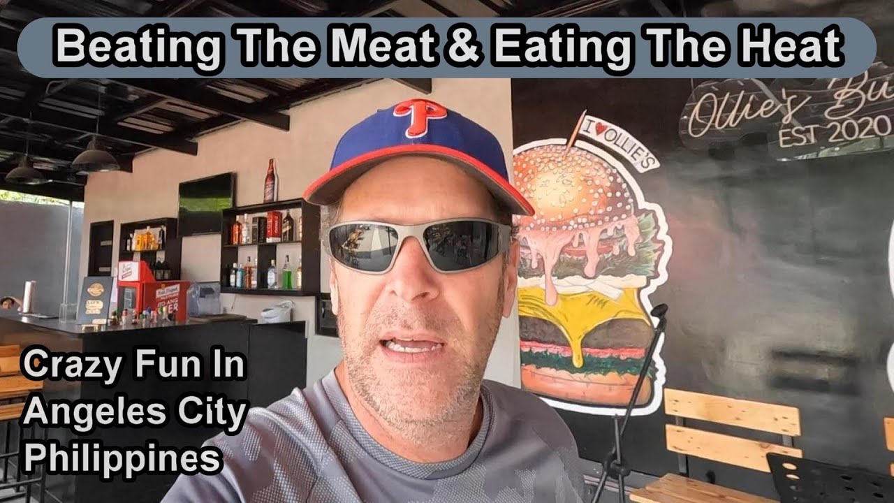 BEATING THE MEAT & EATING THE HEAT - CRAZY FUN IN ANGELES CITY ...