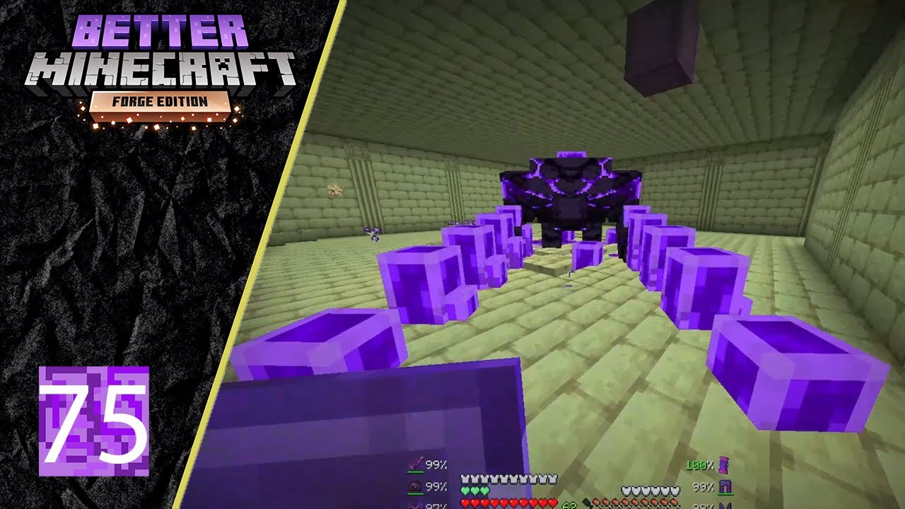 THE END GOLEM | Better Minecraft indonesia #75 - YouTube