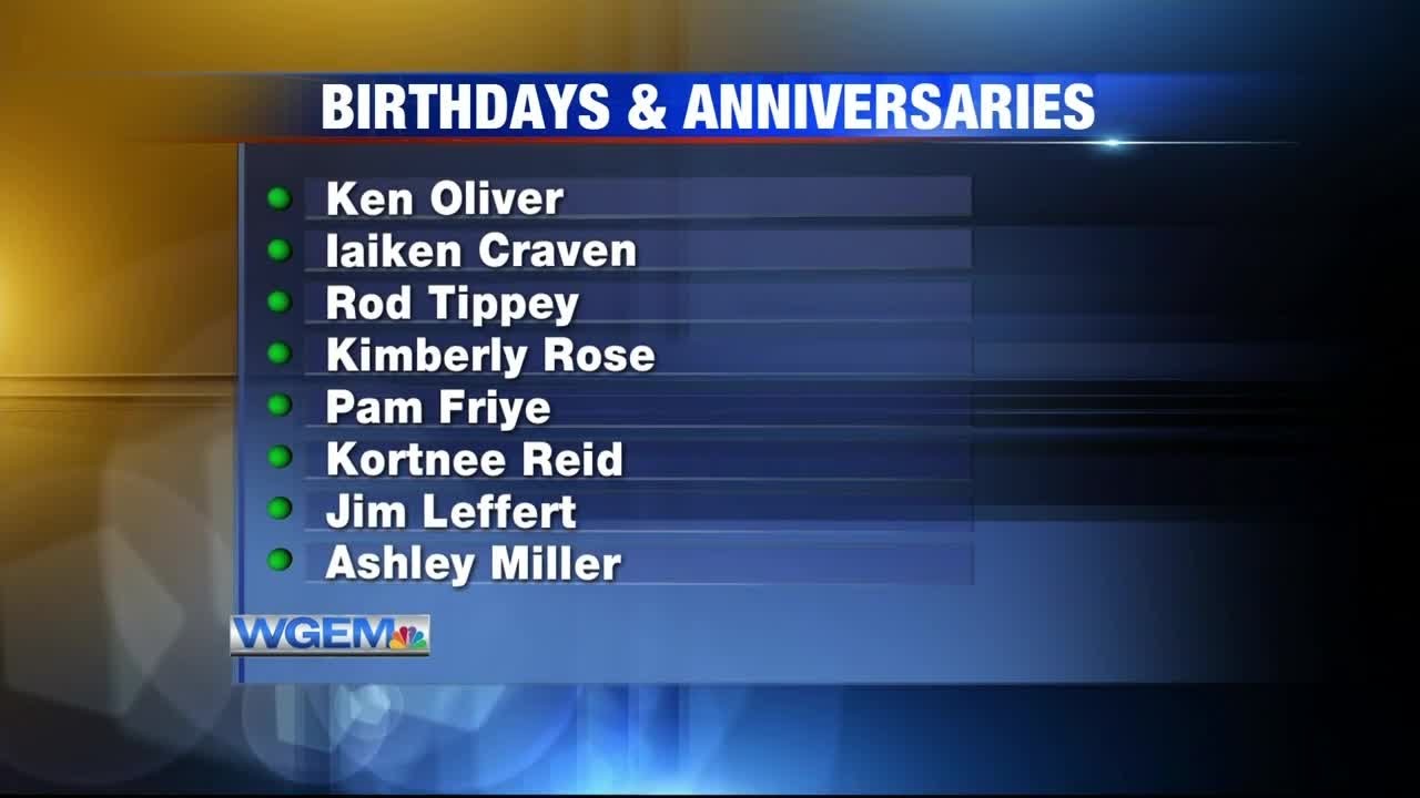Birthdays and Anniversaries: November 23, 2019 - YouTube