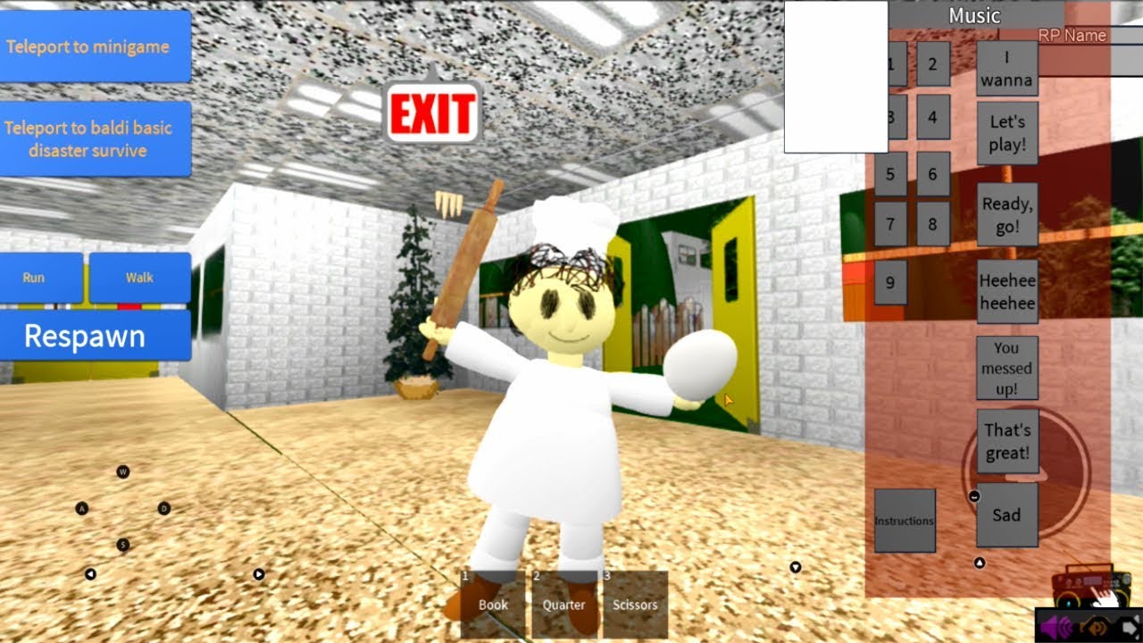 Play as Chef Playtime - UPDATE Baldi Basics RP ANDROID - YouTube