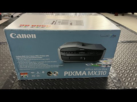 Unboxing A Canon Pixma MX310 from 2007 - Will It Work? - YouTube