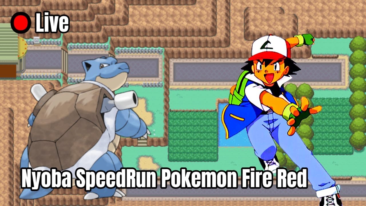 Belajar speed run pokemon Fire Red #1 - YouTube