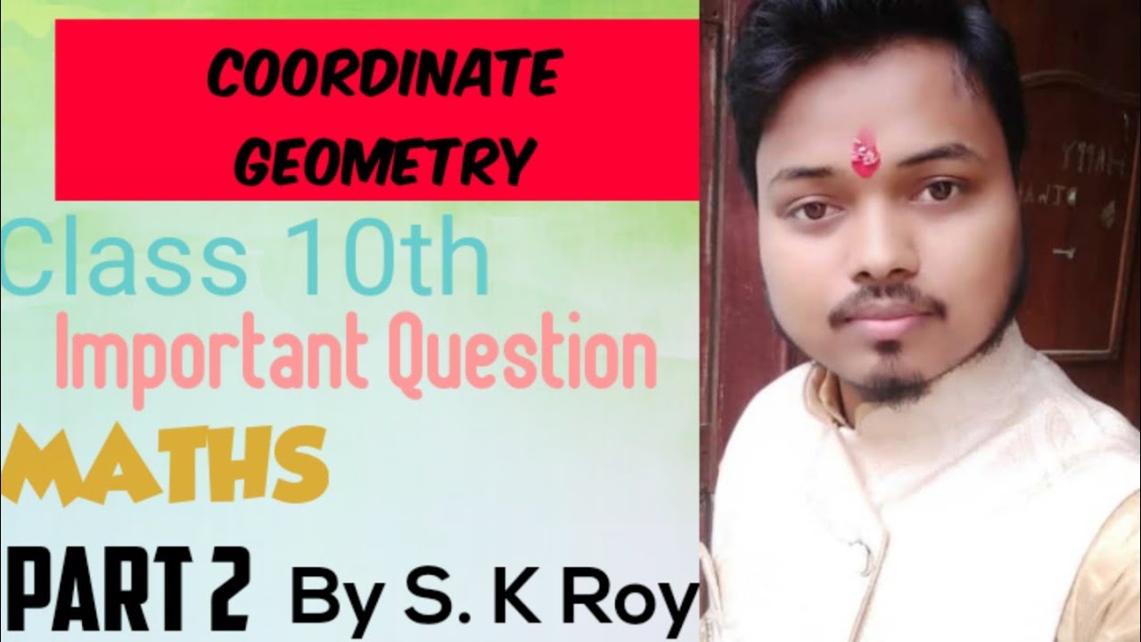 Coordinate Geometry, Basic Questions #Distance_Formulae for Quick ...