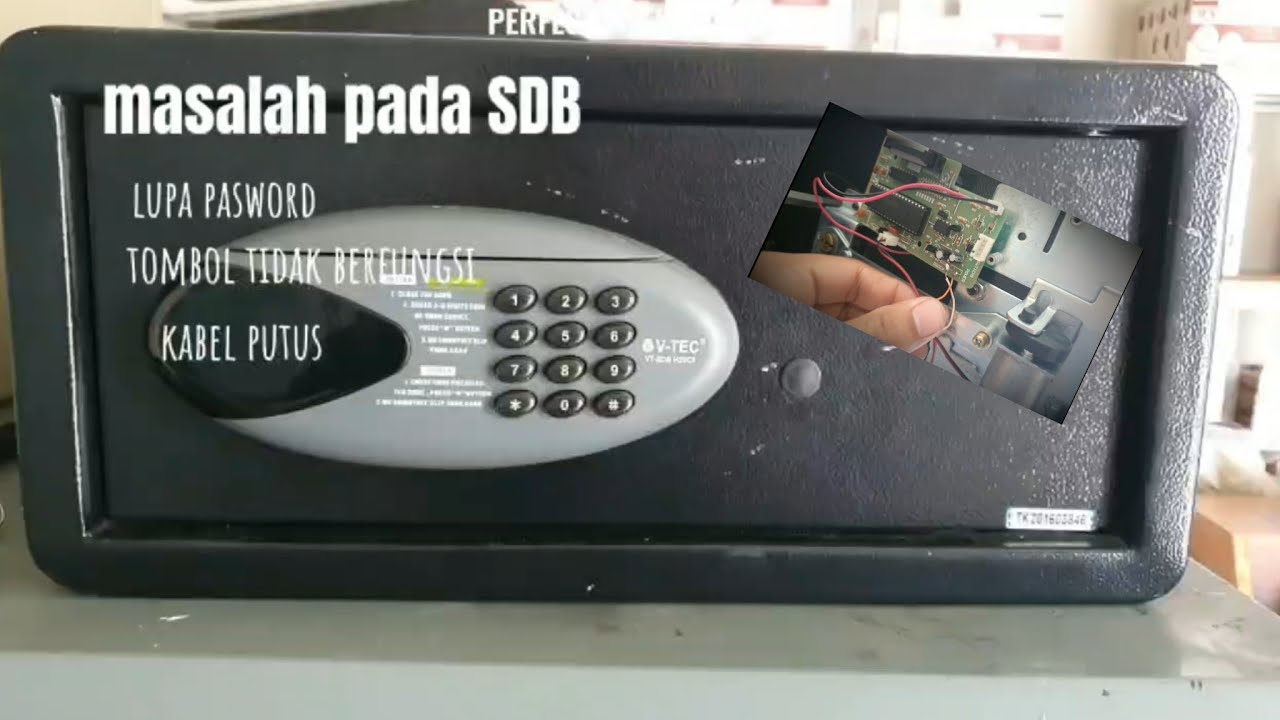 Perbaikan SDB safe deposit box matot - YouTube