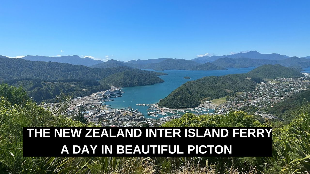 THE NZ INTER-ISLAND FERRY | SEA DIPS IN PICTON - YouTube