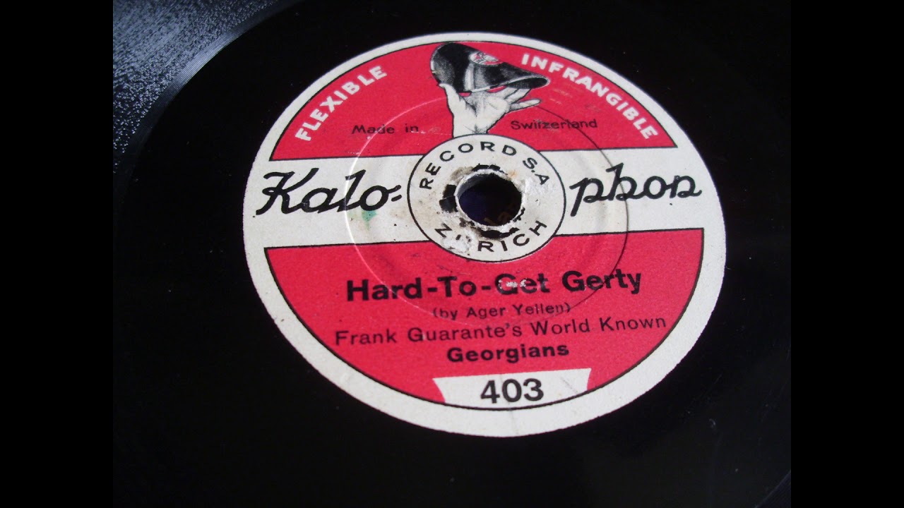 Frank Guarente's World Known Georgians: Hard-to-get Gerty (Geneva 1926 ...