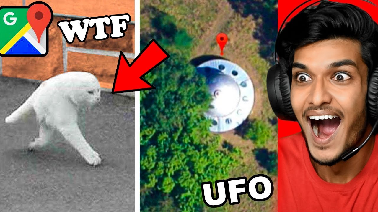 Weird Things Spotted On Google Maps | 😯😨 - YouTube