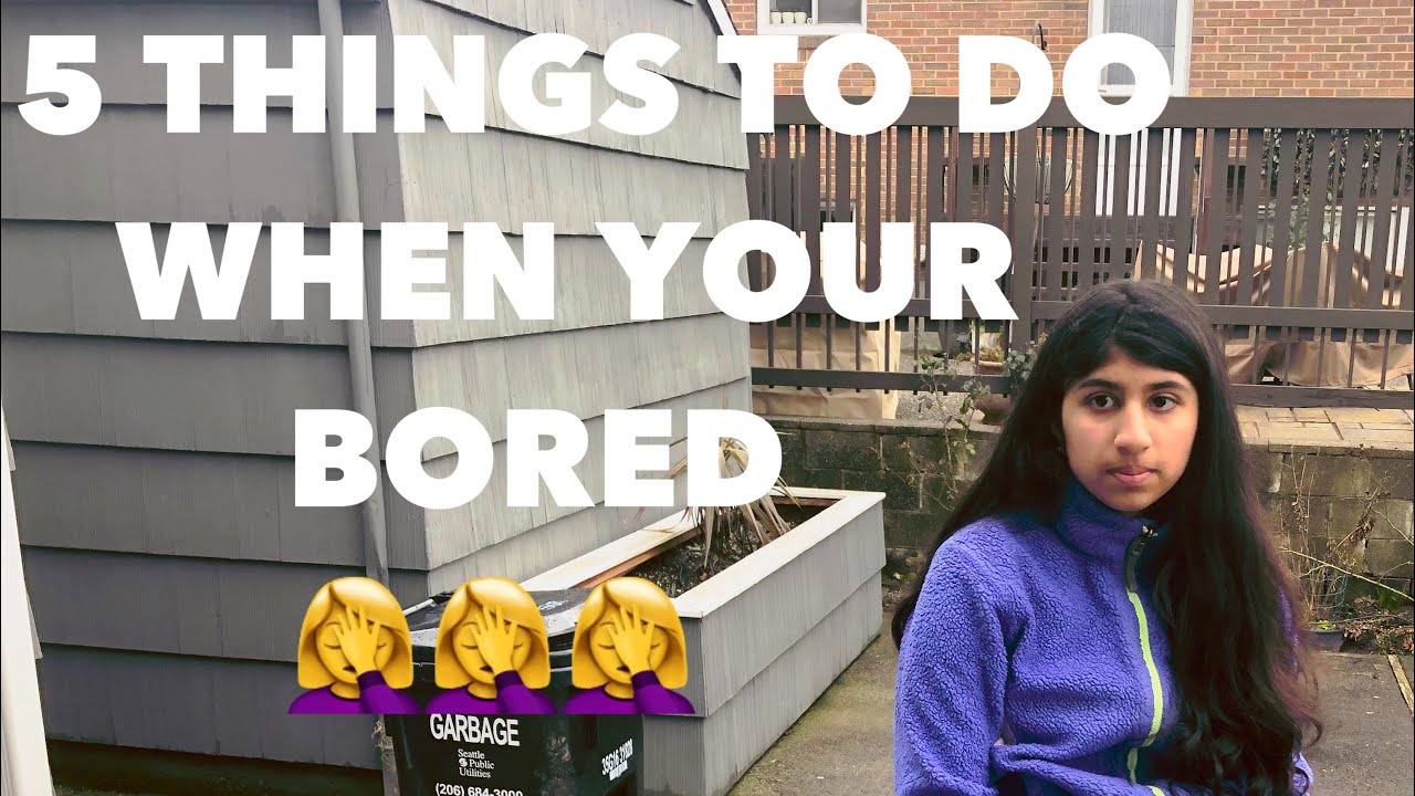 5 things to do when your bored. Try not to cringe challenge. Ft ...