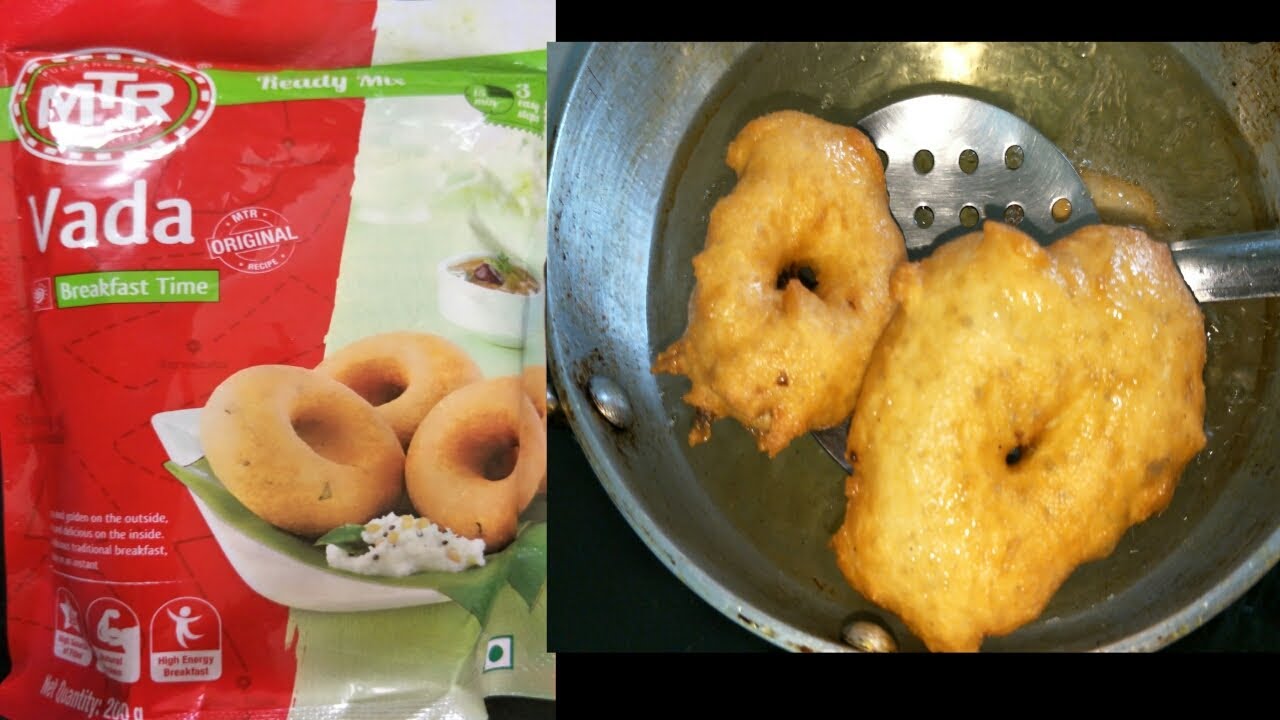 #MTR Vada Mix Review || Instant Vada Mix || MTR Ready To Cook Recipes ...