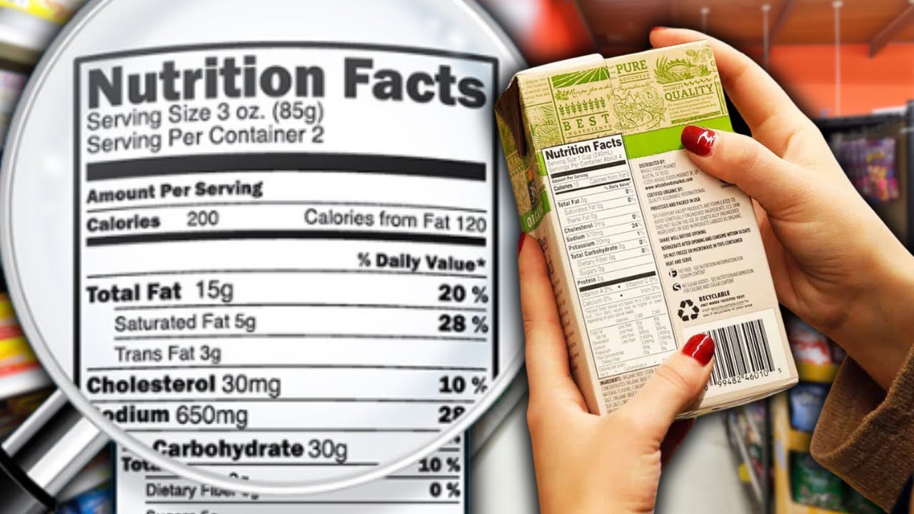 Stop Ignoring Nutrition labels! | Here's how to decode them - YouTube