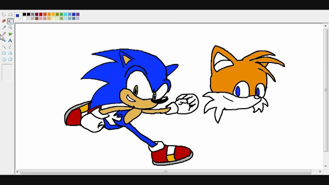 Speedpaint: Team Sonic - YouTube