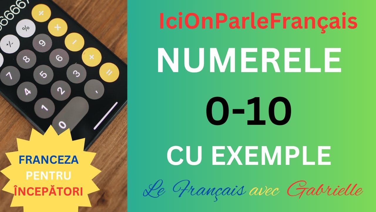 NUMERELE (0-10) CU EXEMPLE #4 - Les NOMBRES (0-10) avec des EXEMPLES #4 ...