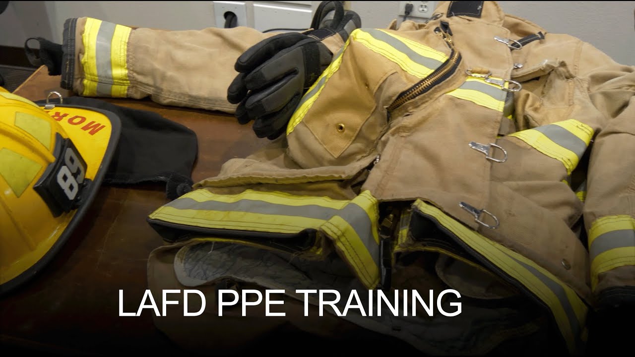 LAFD Firefighter Explains PPE | Fire Gear, Tools, and Safety Breakdown ...