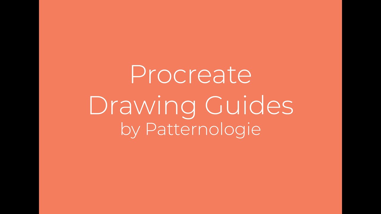 How to Work with Drawing Guides in Procreate - YouTube