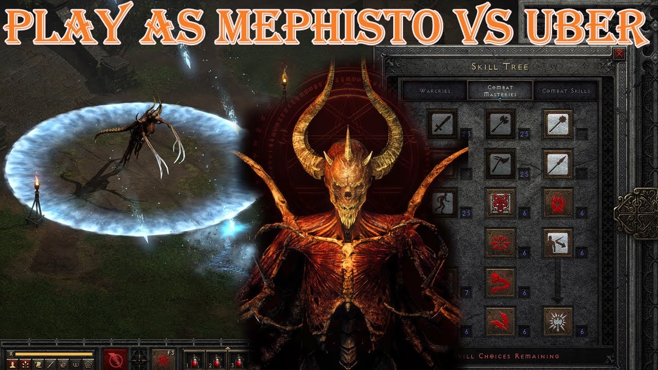 Play as Mephisto For Paladin – Uber Tristram Challenge in Diablo 2 ...