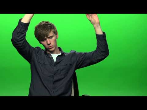sad green screen