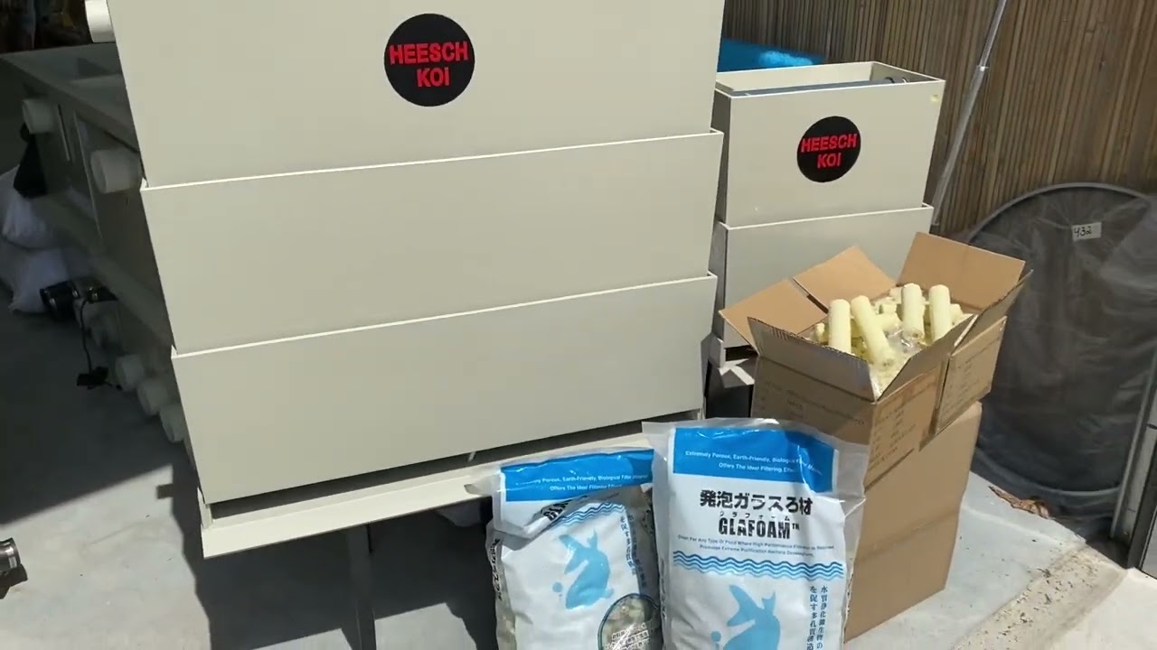 Trickle filters los voor vijver quarantaine bak of trommelfilter alles ...