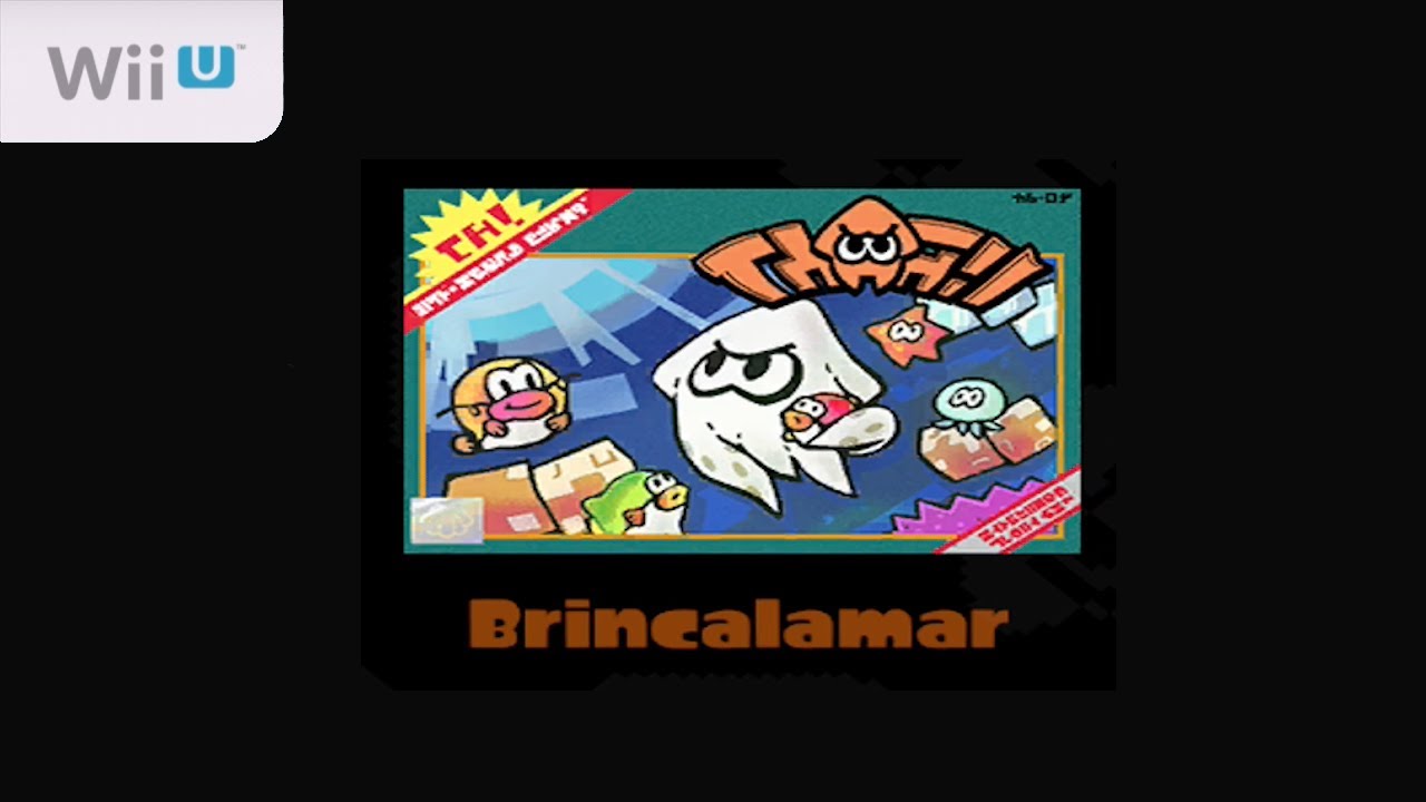 Splatoon Arcade Machine - Squid Jump (Wii U Gameplay) - YouTube