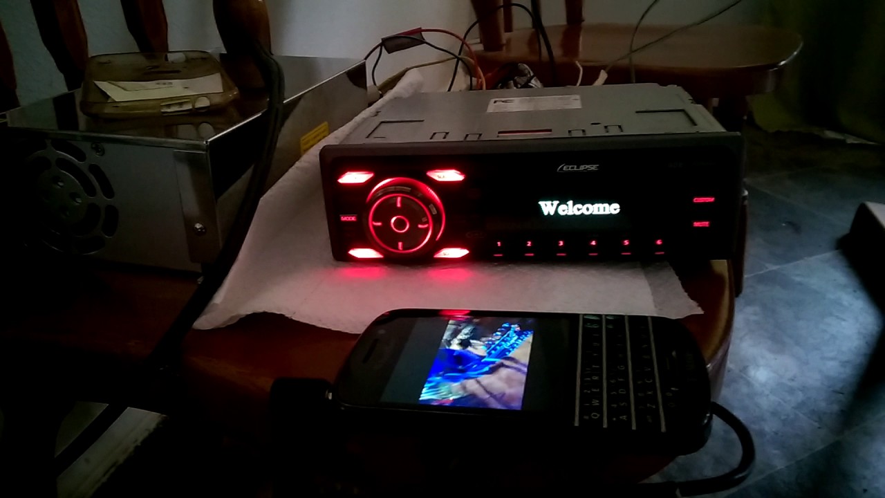 Eclipse cd7100 - YouTube