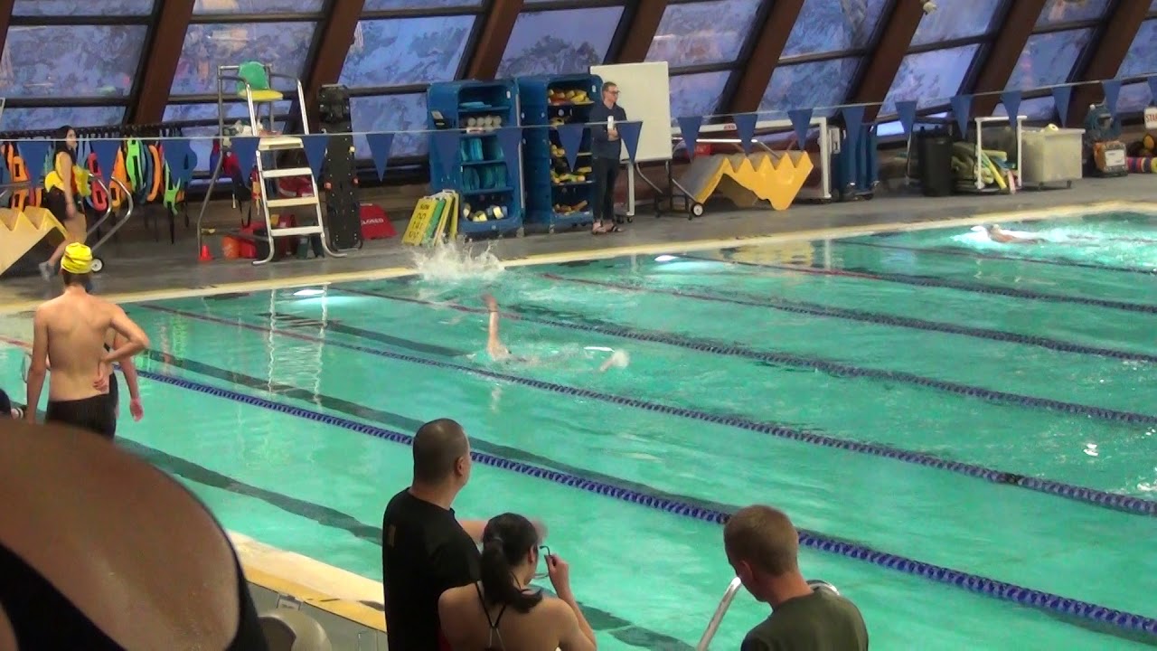 2017/11/14 JingJing 100M Back Ross Shep Swim Meet 2 - YouTube