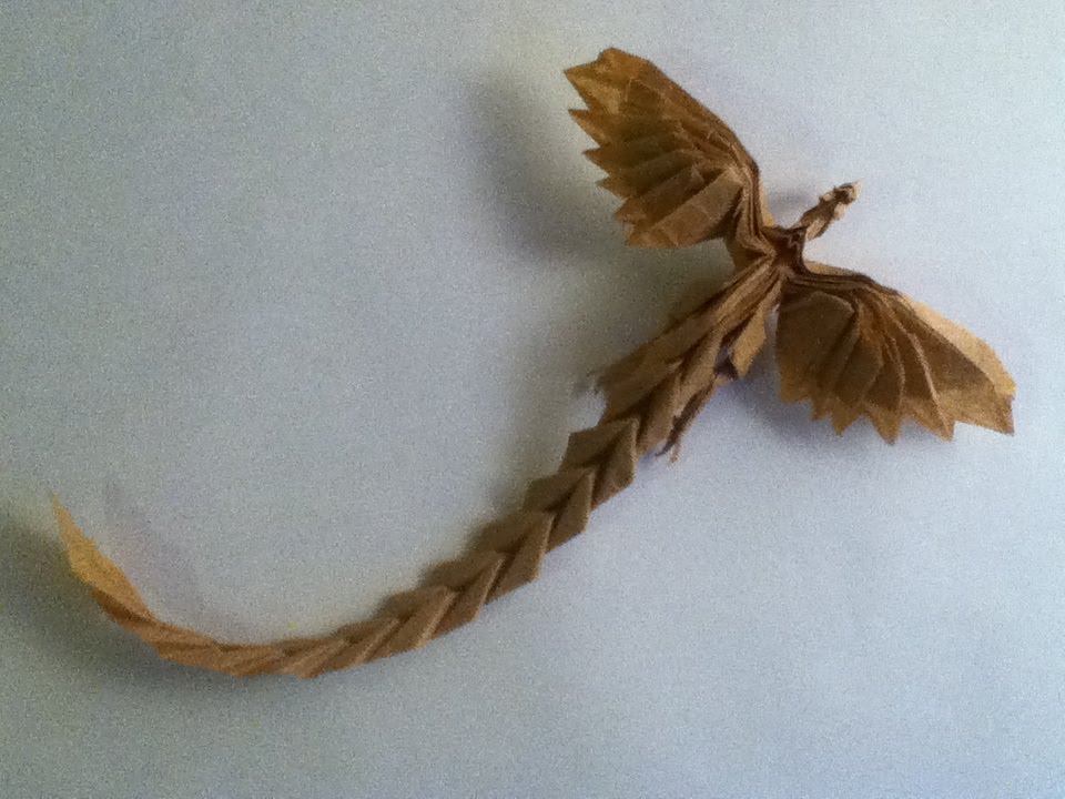 Origami Phoenix 3.5 (Satoshi Kamiya) - YouTube