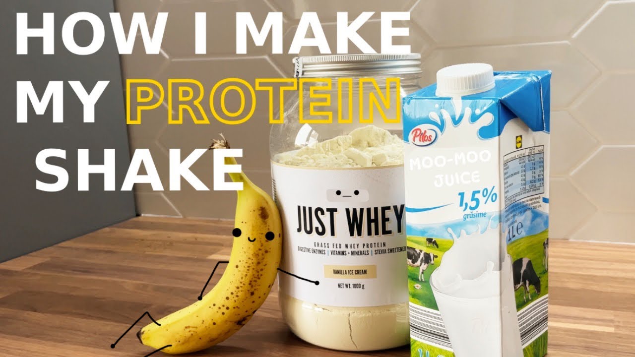How I Make My Protein Shakes? | Delicious and Killer Recipe! - YouTube