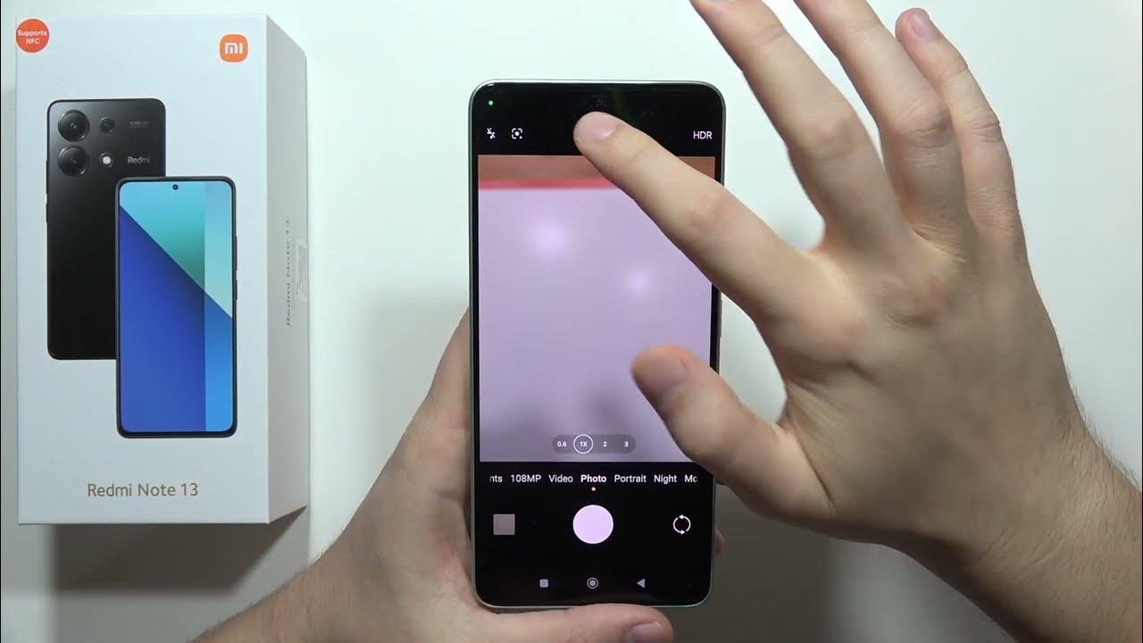 How to Open Camera Settings on Redmi Note 13 - All Camera Options - YouTube