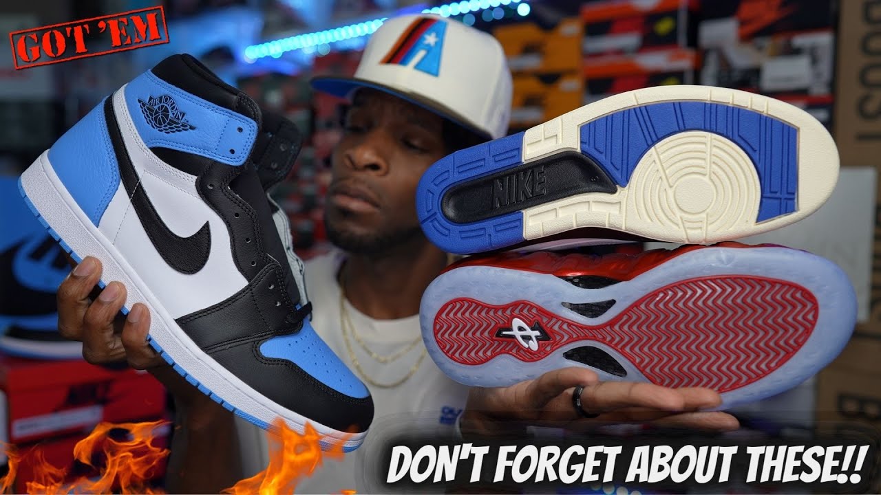 IT WASN'T SHOCKING AT ALL! TONS OF SHOES RELEASED TODAY BUT THE UNC ...