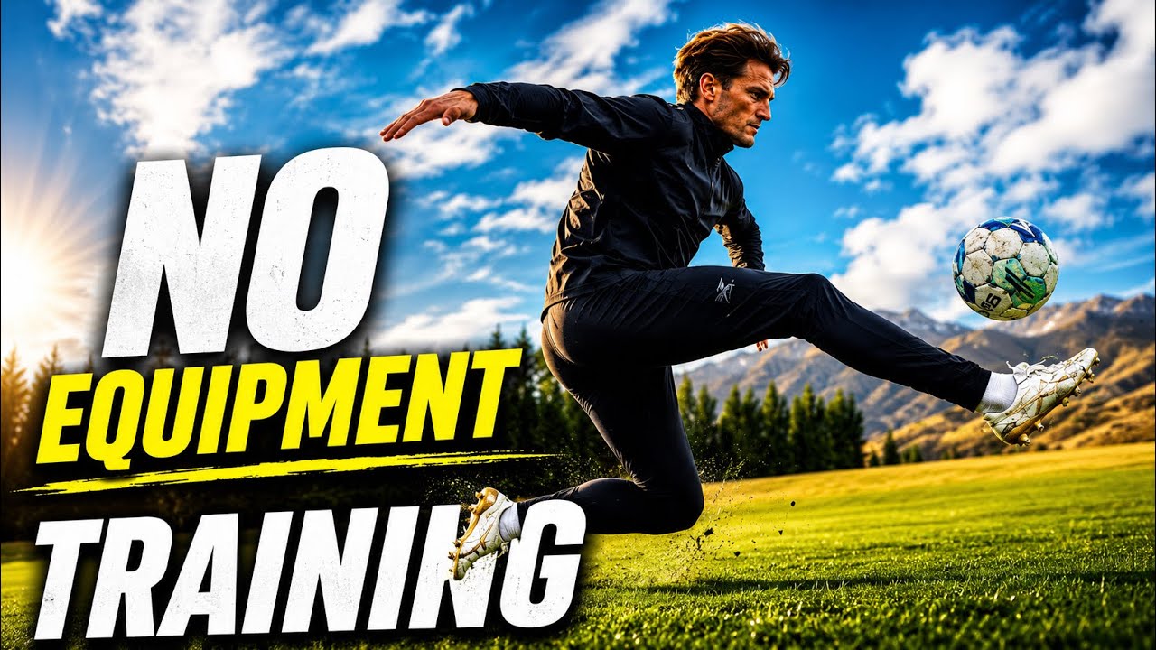 No Equipment Training Session | Individual First Touch Training Session ...