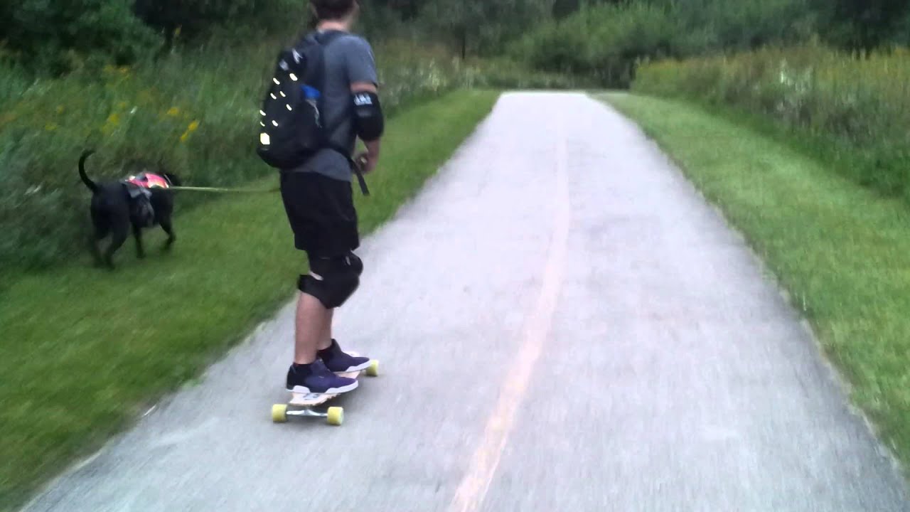 Skatejoring - YouTube
