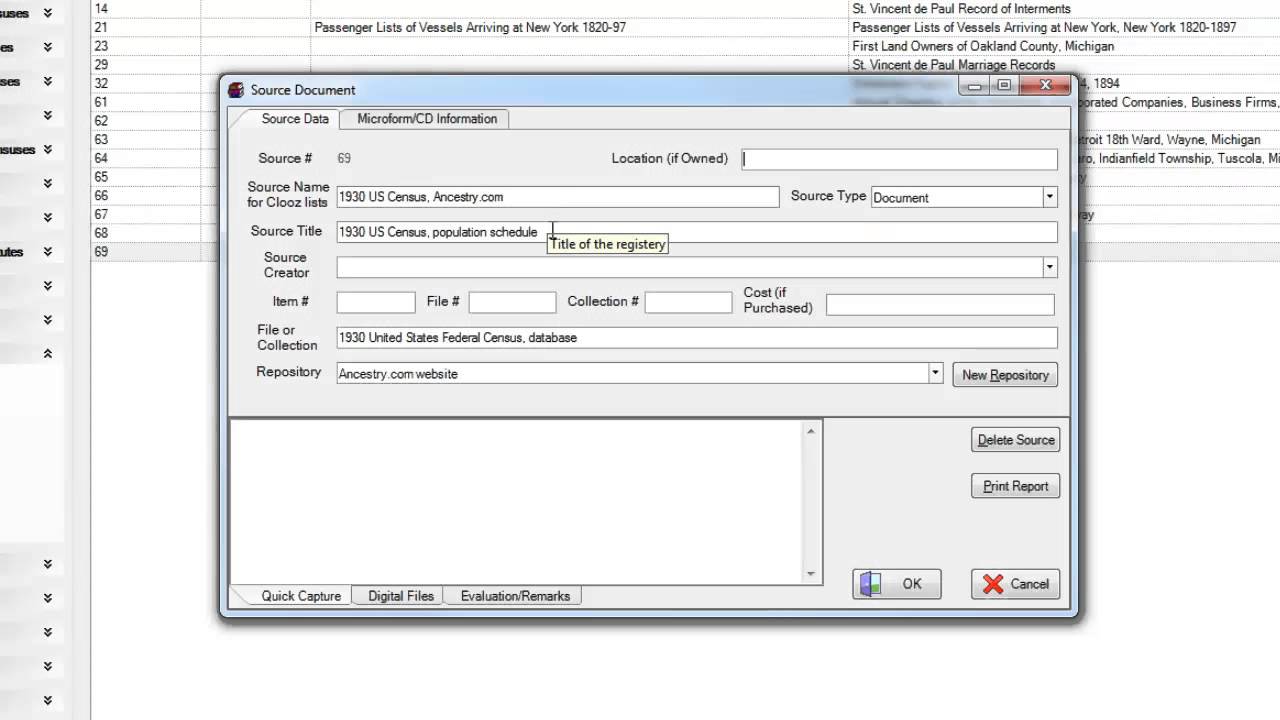4 Entering Documents (Source Citations) - YouTube