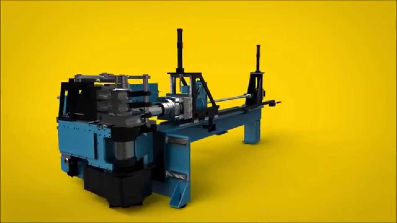 Tube bender 360 animation - YouTube