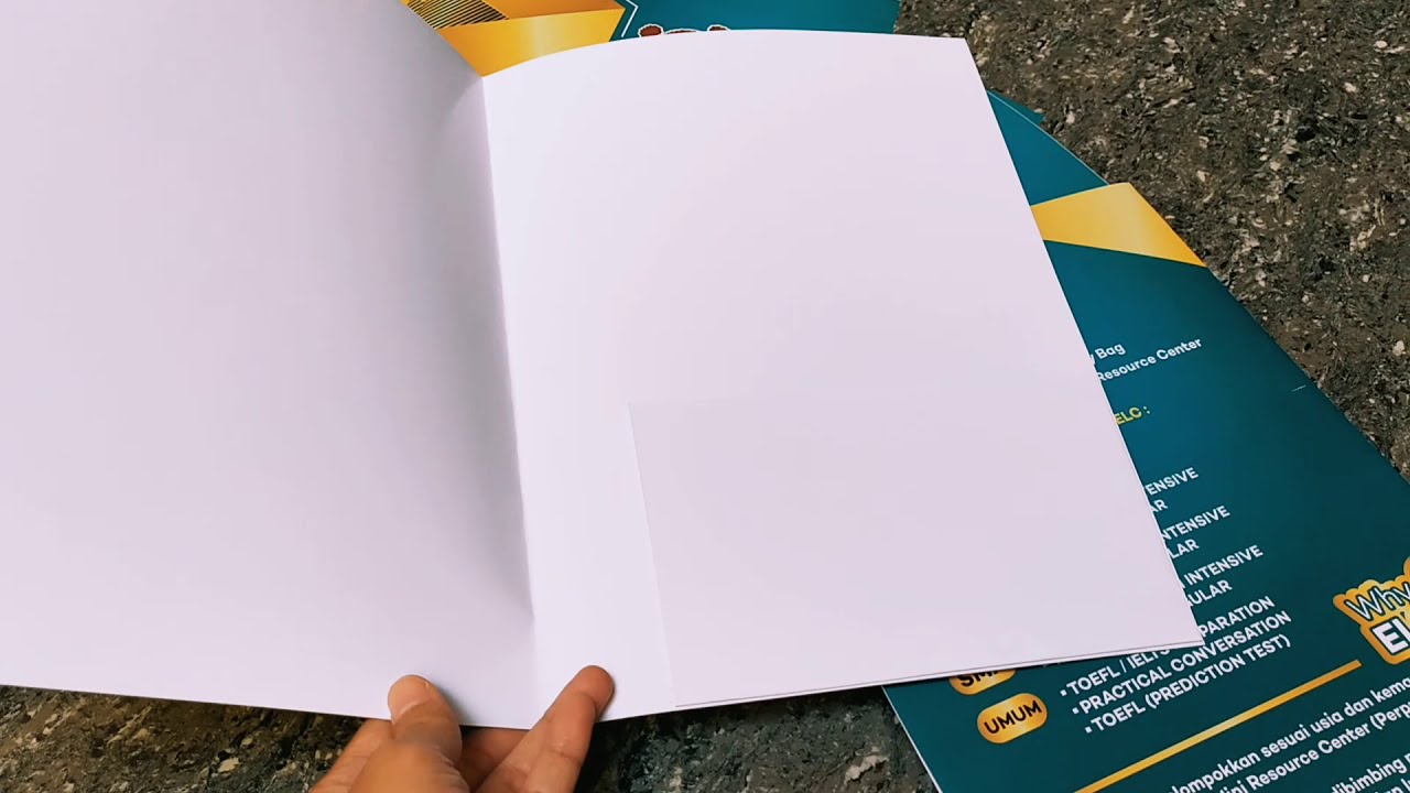 (CUSTOM) MAP KANTOR / MAP FOLDER / MAP EVENT A4 - YouTube