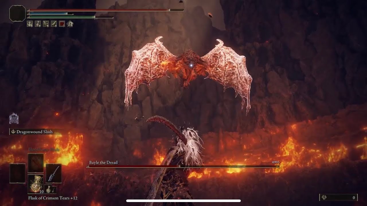 Elden Ring DLC - Bayle The Dread Boss Fight (NG+3) - YouTube