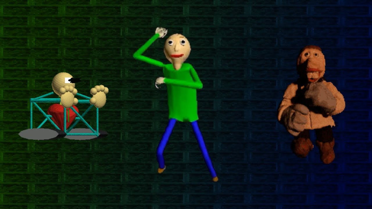 Baldi's Basics Mod. But Baldi's Doing Gangnam Style - YouTube