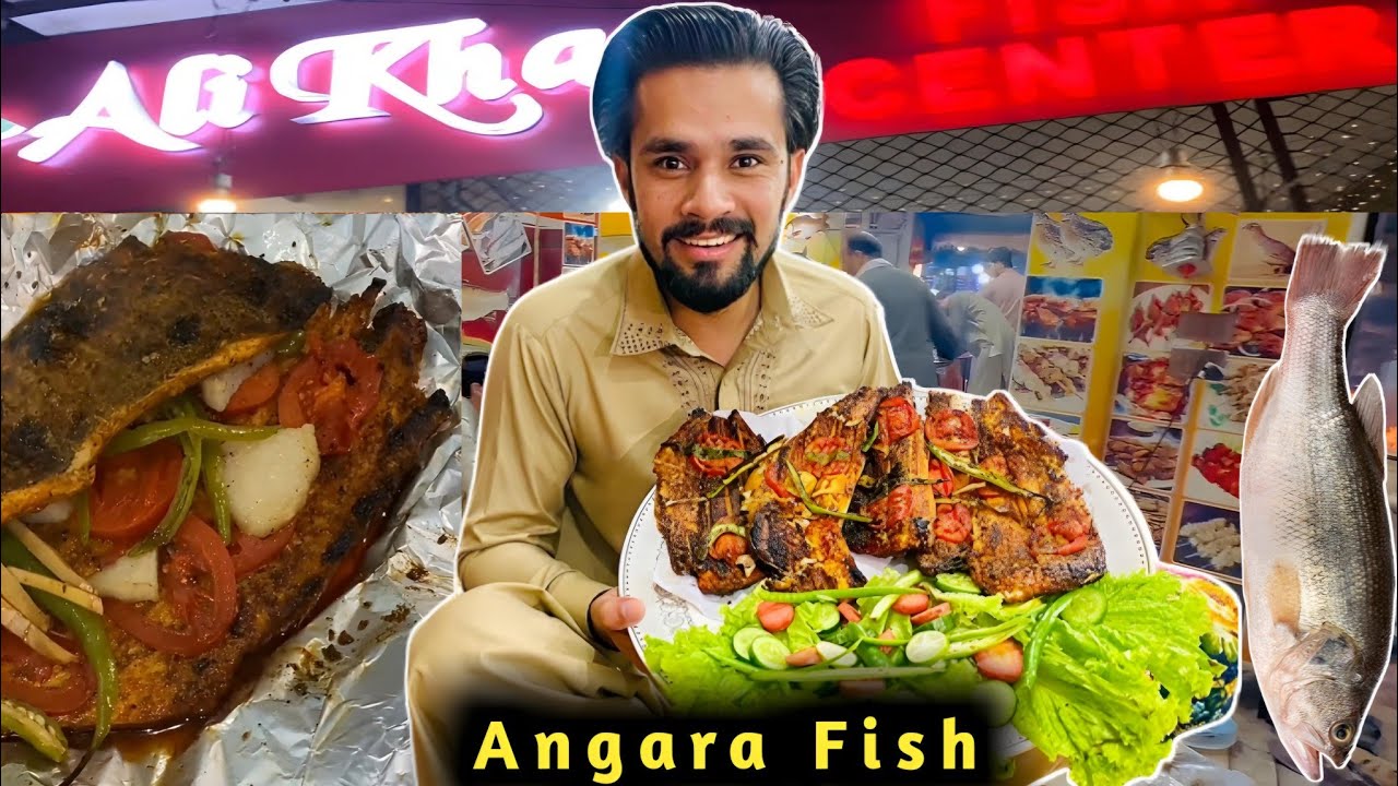 Peshawar Famous Fish Point | Angara Fish Grill Fish|Ali Khan Fish ...
