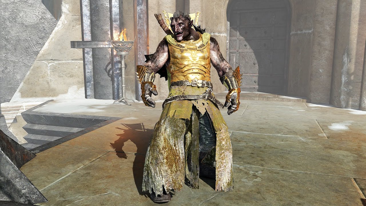 SHADOW OF WAR - UNIQUE FEAR EATER OVERLORD ASSASSIN IN NEMESIS MORDOR ...