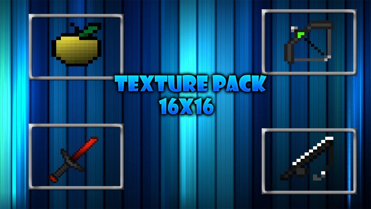 Texture Pack 16x16 FPS Boost | Minecraft PVP 1.8.X | Leoo15 - YouTube