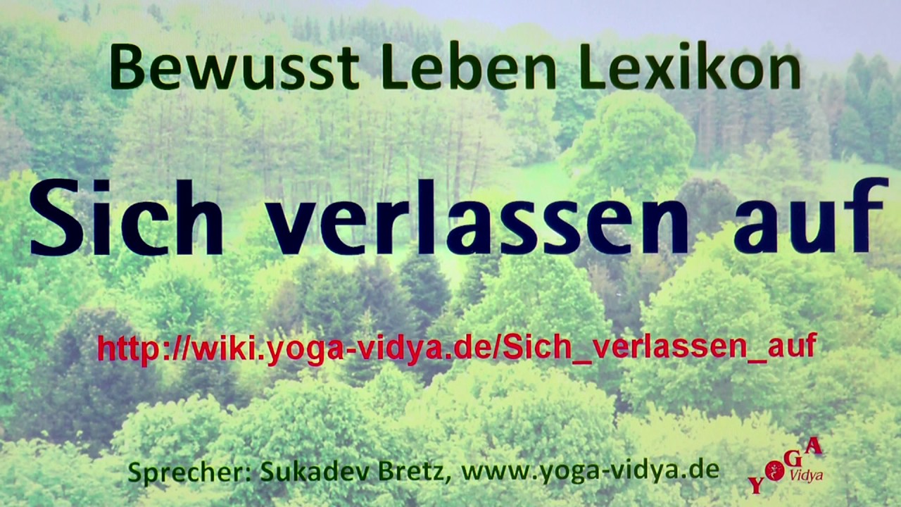 Sich verlassen auf‏‎ - YouTube