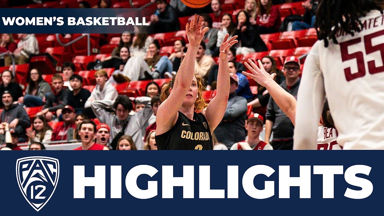 No. 6 Colorado vs. Washington State Women's Basketball Highlights ...